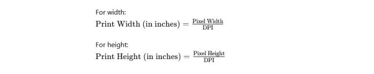 Pixels to Print Size Calculator - Calculate Print Size in Pixels
