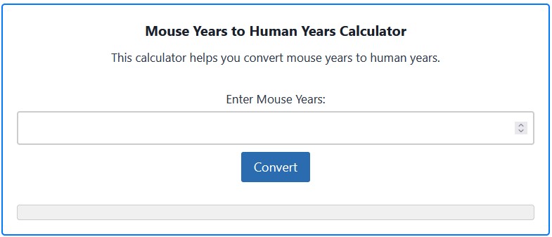 Mouse Years to Human Years - Convert Mouse Age in Human Age