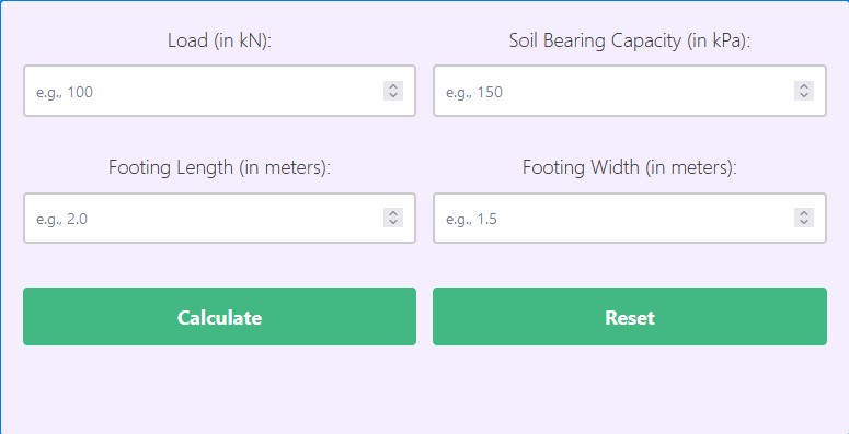Concrete Footing Size Calculator - Measure Perfect Concrete Footing ...