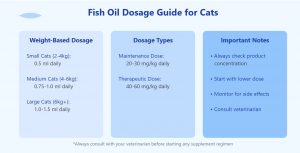 Fish Oil Dosage Calculator For Cats - Find Optimal Fish Oil Dosage for Cats